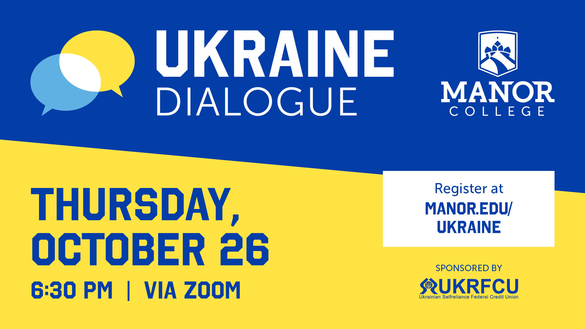 Manor College holds 15th Ukraine Dialogue - Manor College