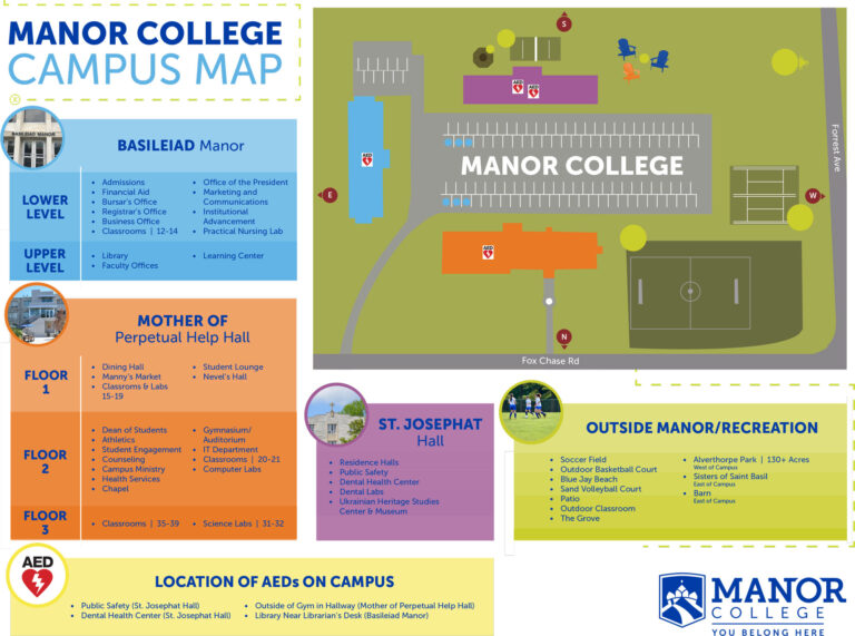 Campus Map - Manor College